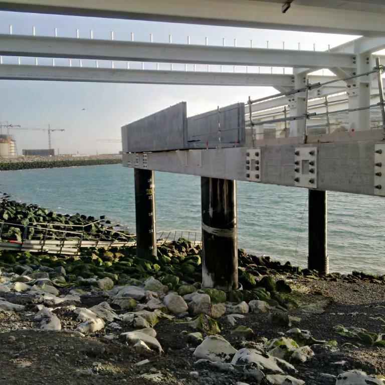 Duinkerken, LNG Jetty steiger - Haitsma Beton