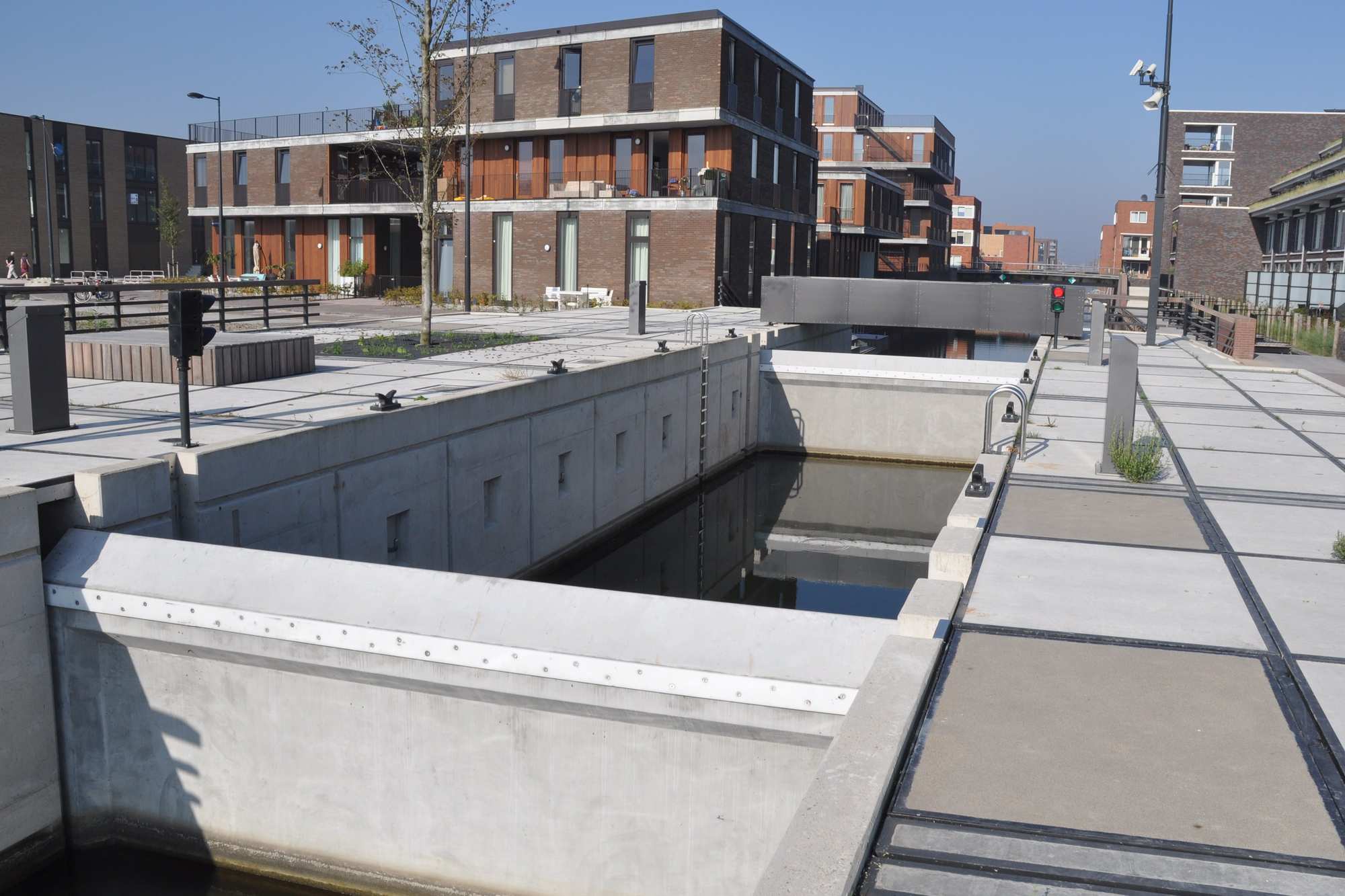 Amsterdam, sluisdeuren sluis 124 - Haitsma Beton
