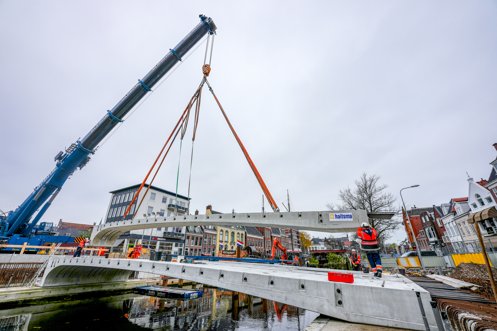 Groningen, Kattenbrug - Haitsma Beton